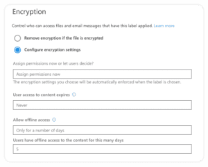 Office 365 Sensitivity Labels