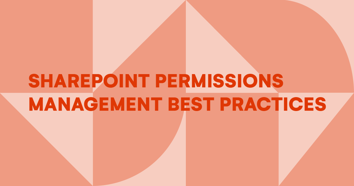 Microsoft 365 And SharePoint Permissions Management
