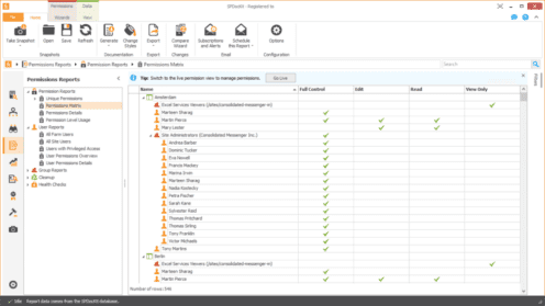 SharePoint Administration and Documentation Tool - SPDockit | Syskit