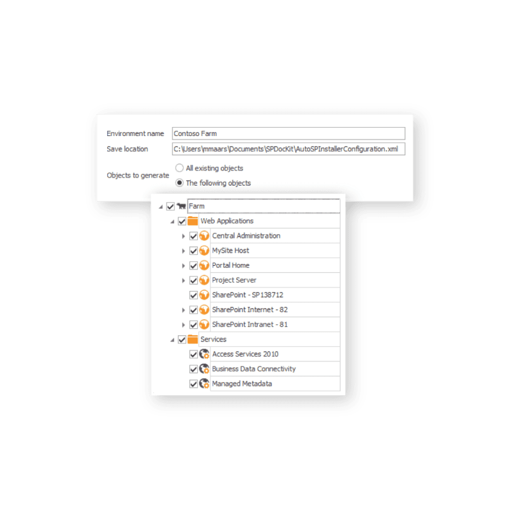 Generate SharePoint Documentation - SPDockit | Syskit