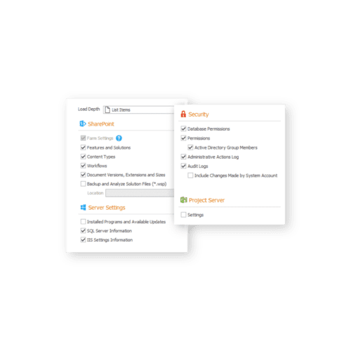 Compare SharePoint Farms - SPDockit | Syskit