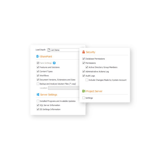 Compare SharePoint Farms - SPDockit | Syskit