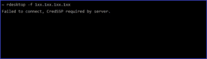 CredSSP Required By Server – Solutions And Fixes