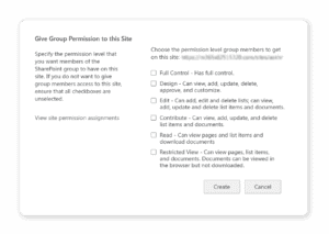 Microsoft SharePoint Permission Levels Explained