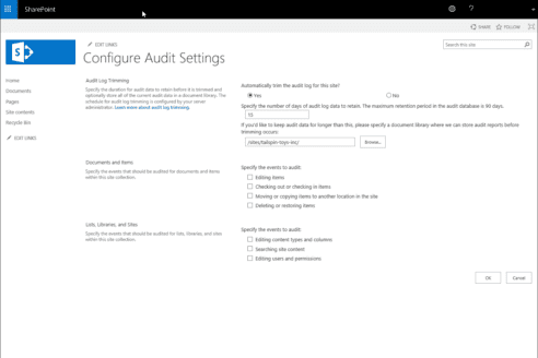 Guide To Office 365 & SharePoint Auditing