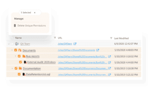 Governing Unique SharePoint Permissions in Office 365 - Syskit