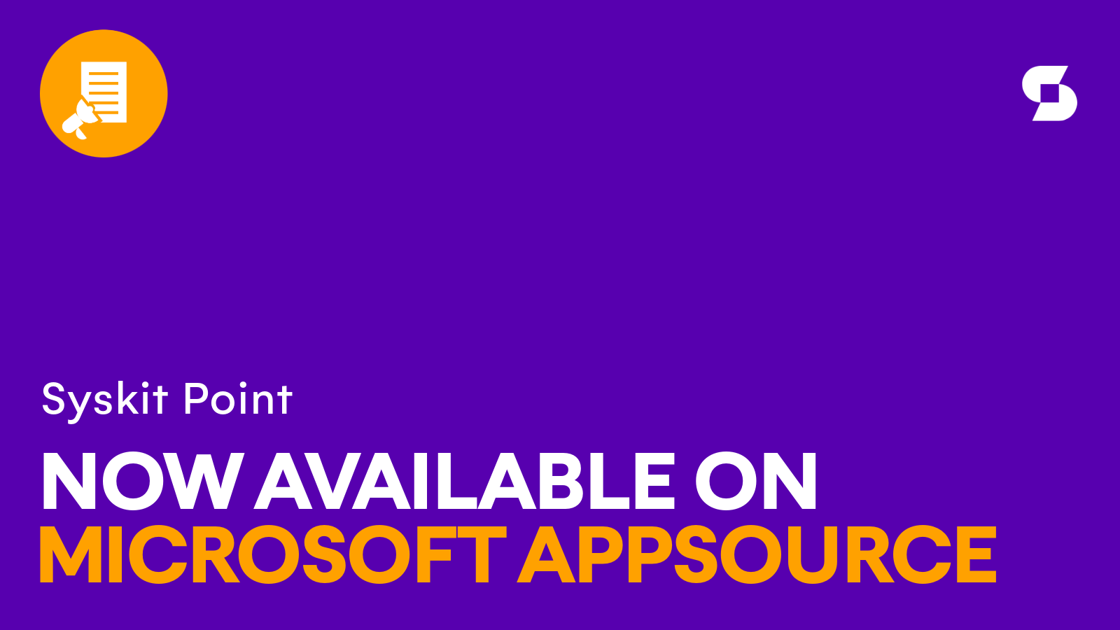 Syskit Point Now Available on Microsoft AppSource - Syskit