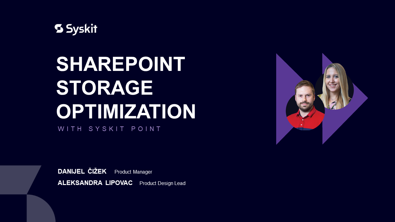 SharePoint Storage Optimization with Syskit Point