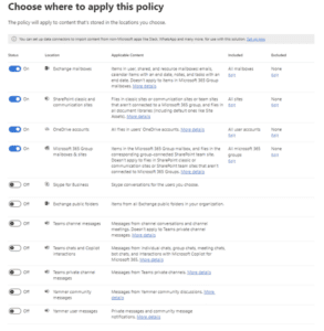 Sensitivity labels and retention policies in M365