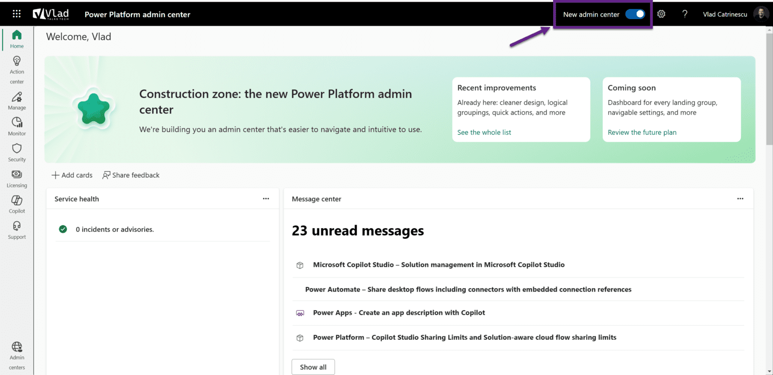 Getting Started with Power Platform Administration