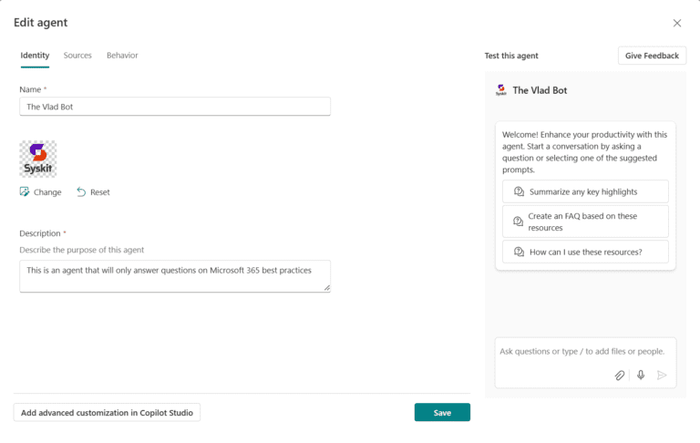 Copilot Agents in SharePoint - Guide for M365 Administrators