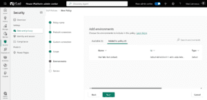 How to set up Power Platform DLP policy
