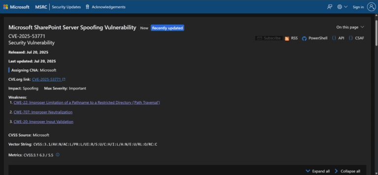ToolShell: Critical SharePoint Server Exploit Exposes Thousands – What Admins Must Do Now