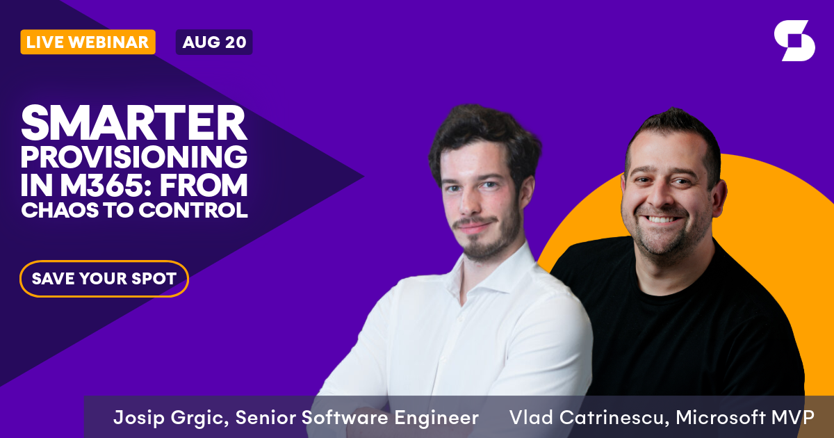 Smarter Provisioning in Microsoft 365 - Webinar