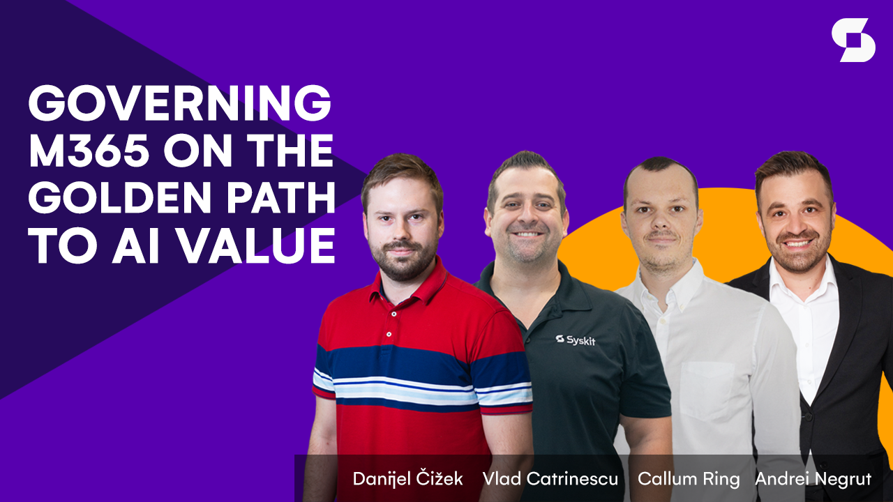 Governing M365 on the Golden Path to AI Value