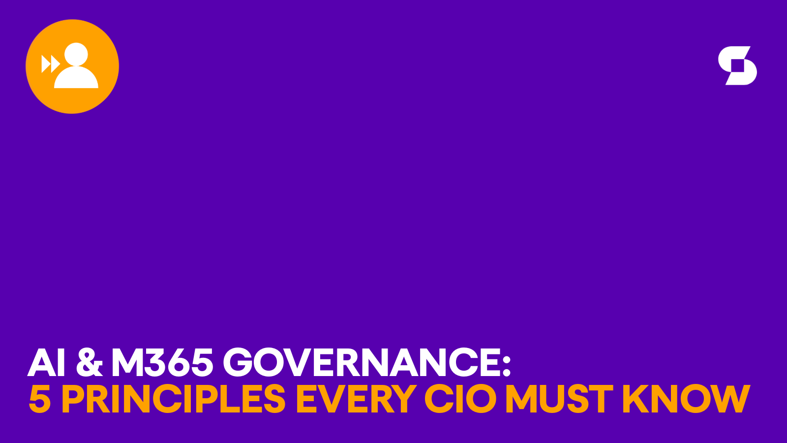 M365 governance and AI: 5 Principles every CIO must know - Syskit